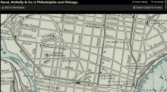 Historic Philadelphia Maps Revealed for the First Time