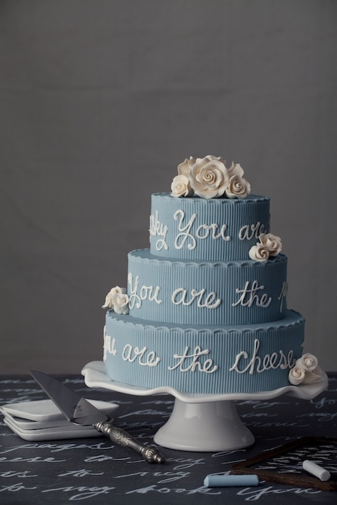 Wedding Cakes Personalized With Monograms, Quotes and Poems | Bridal ...