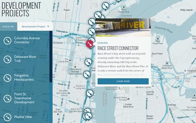 The Delaware River Waterfront Corporation Gets New Website