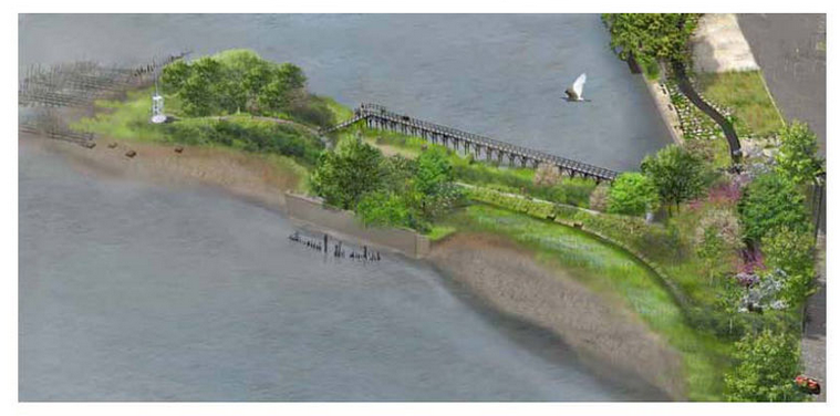 Groundbreaking for Boardwalk Park at Pier 53