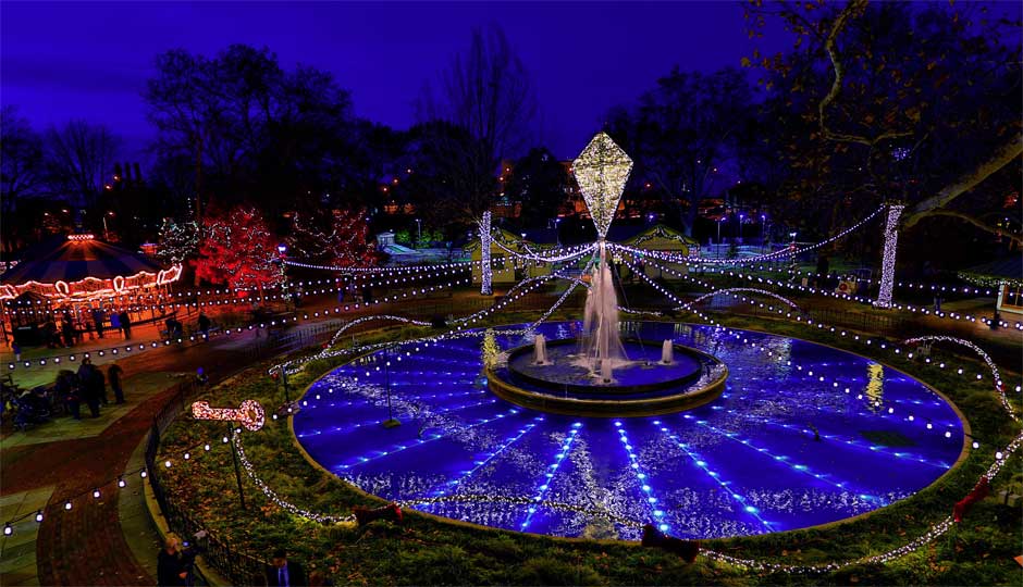 Food Trucks Added to Franklin Square Holiday Light Show - Philadelphia ...