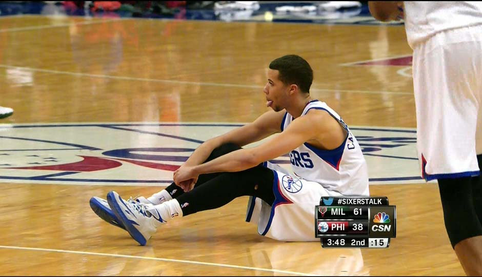 Fan Falls Asleep Courtside as Sixers Lose to Worst Team in NBA by 20 ...