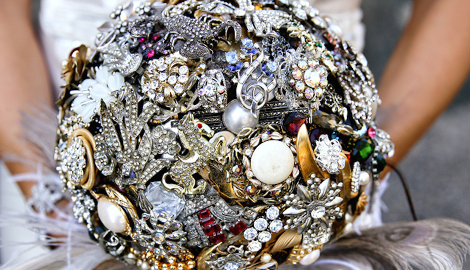 Picture of the Week: This Is How You Do a Brooch Bouquet - Philadelphia ...