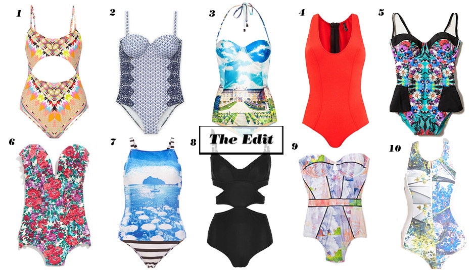 The Edit: 10 Modern One Piece Bathing Suits to Wear Now