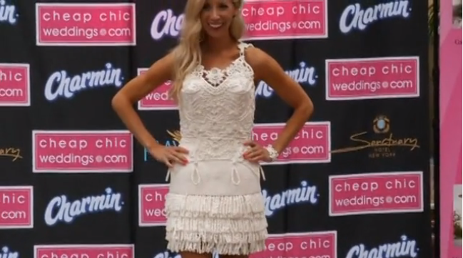These Photos From the 10th Annual Toilet Paper Wedding Dress Contest ...