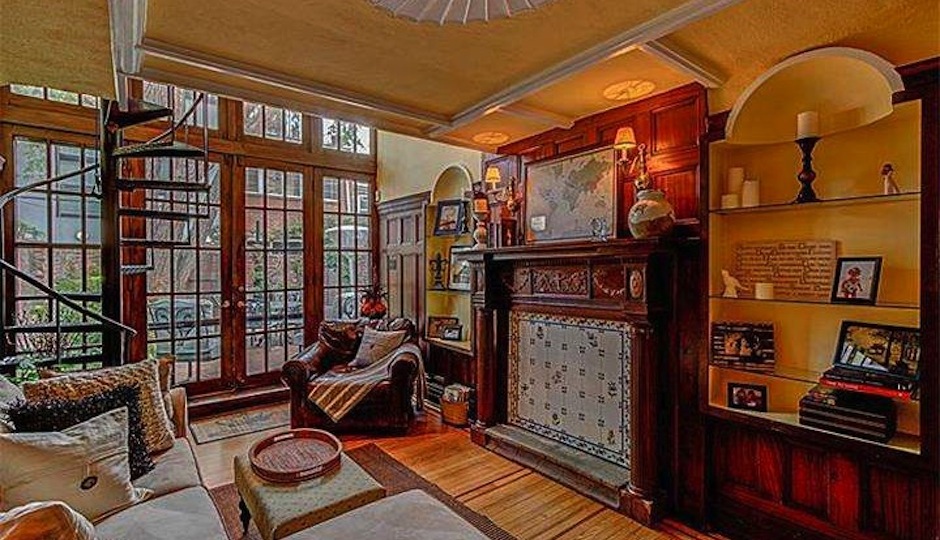 Restored Fitler Square Home with Wall of Windows