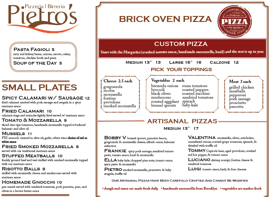 Now Open: Pietro's in Radnor - Philadelphia Magazine