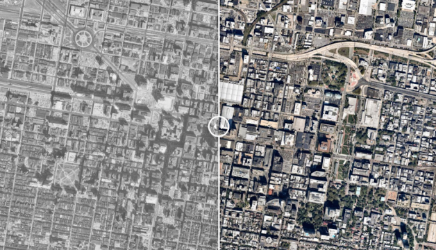 See 60 Years of Urban Change in Philadelphia With One Swipe of the Finger