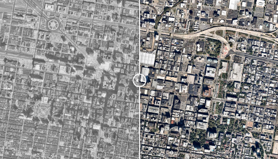 See 60 Years of Urban Change in Philadelphia With One Swipe of the Finger