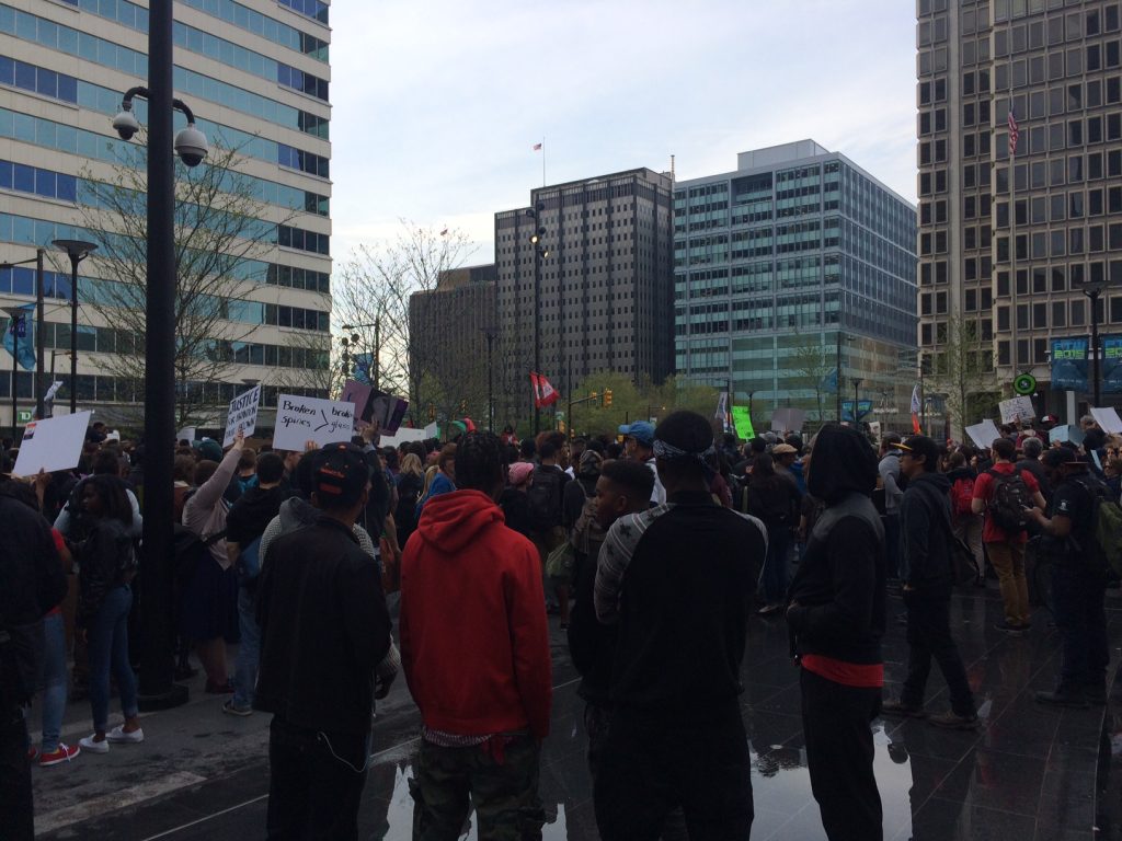 Scenes From the Massive Philly Is Baltimore Protest - Philadelphia Magazine