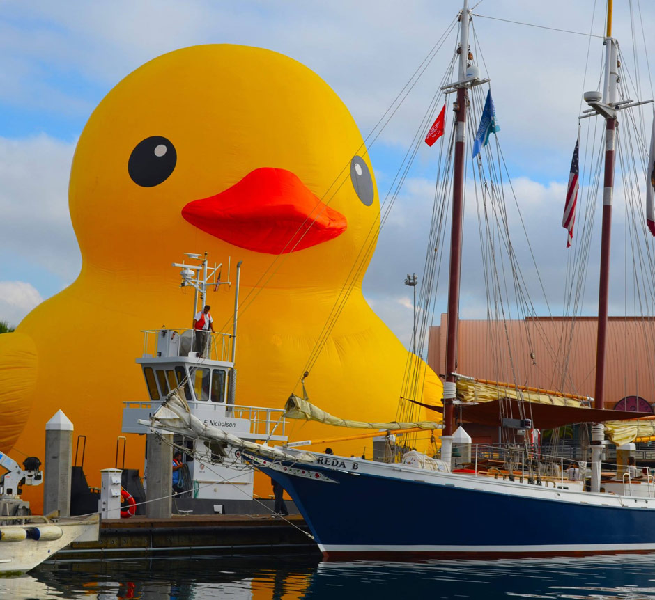 61-Foot, 11-Ton Duck Coming to Philadelphia Waterfront