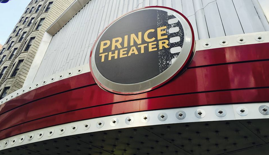 Prince Theater Updates Marquee to Reflect Name and Logo Change ...