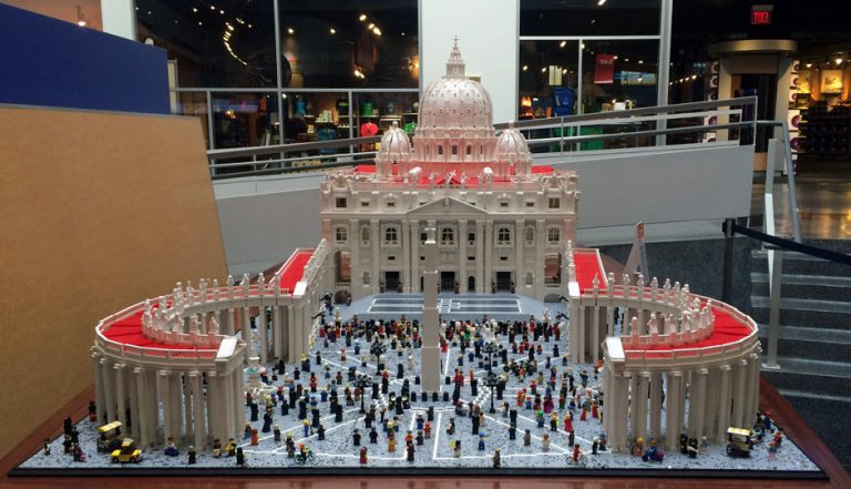 PHOTOS: A Priest Made a Lego Vatican for the Pope Visit