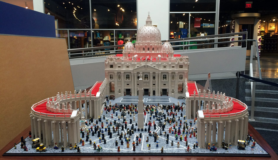 PHOTOS: A Priest Made a Lego Vatican for the Pope Visit