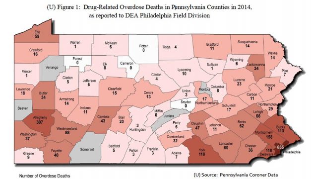 DEA Drug Report Shows How Bad Problem In Philadelphia Is