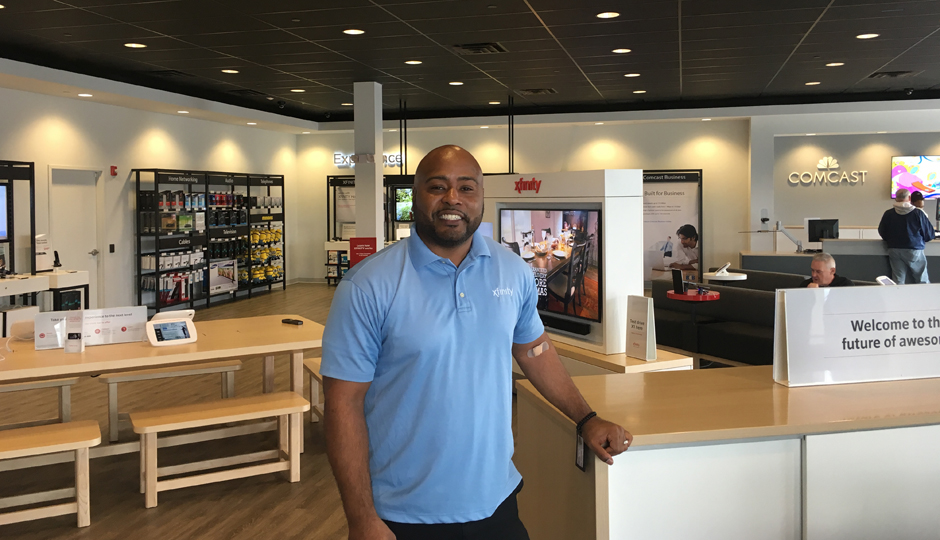 Comcast Hopes New Stores Repair Customer-Service Rep