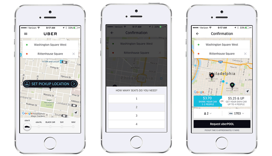 UberPOOL Launching in Philly on Friday