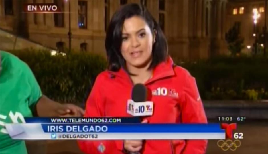 Telemundo 62 Reporter Punched During Live Shot
