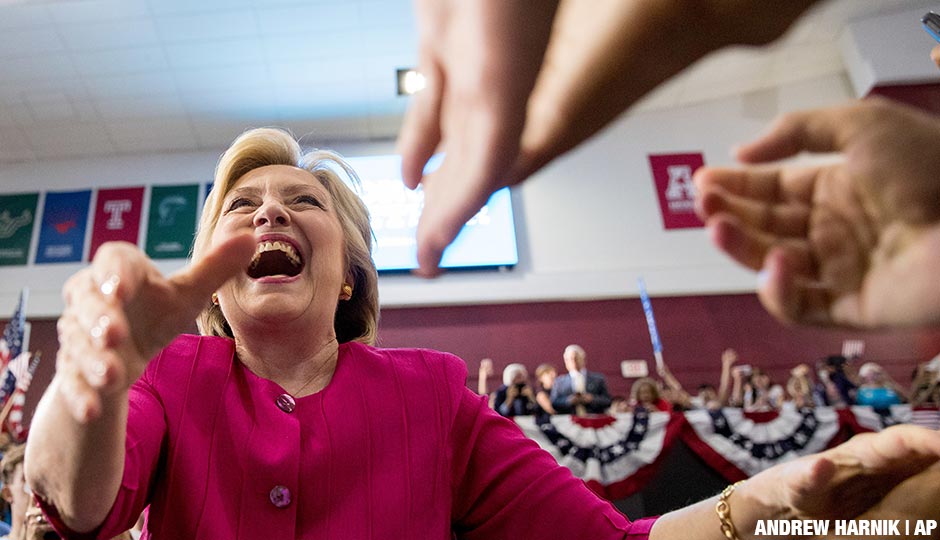 Hillary Talks Up Philly at Post-Convention Rally