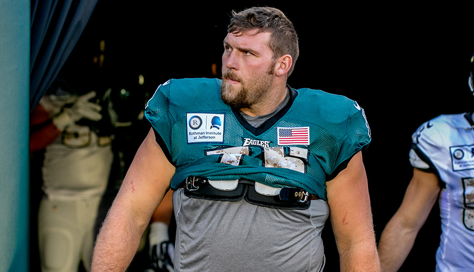 Allen Barbre Won't Say the Word "Redskins" | Birds 24/7