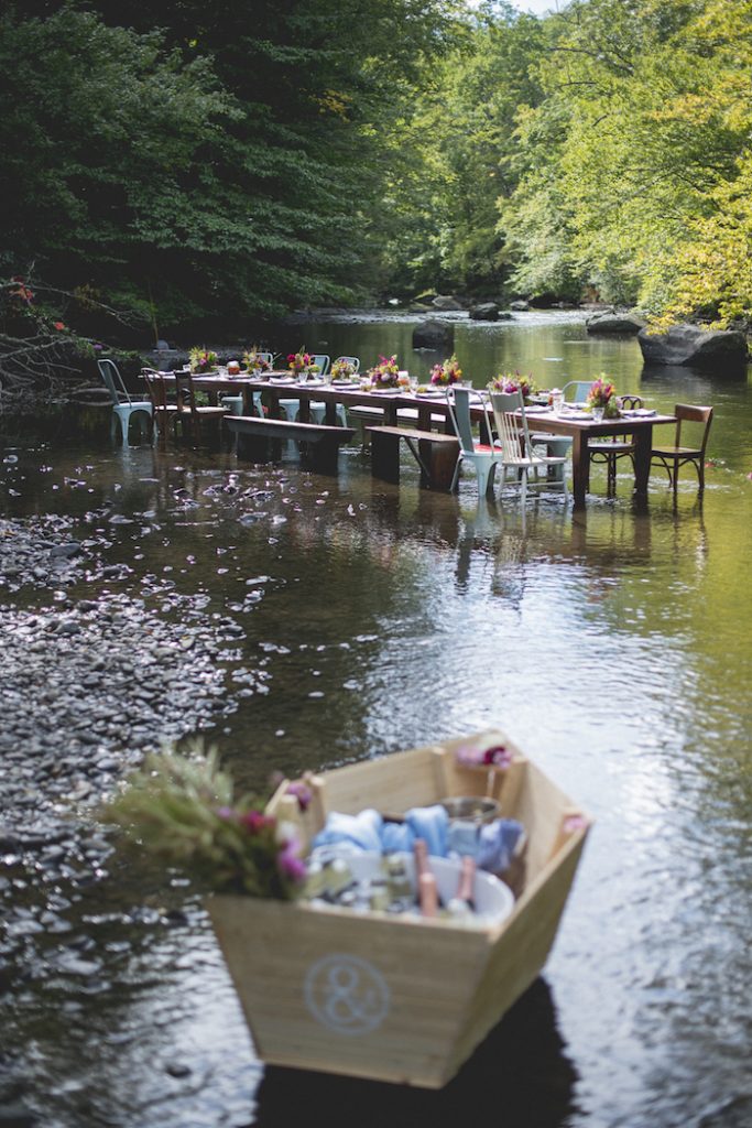 Inspiration: Why You Should Throw Your Bridal Shower In a Creek (Really ...