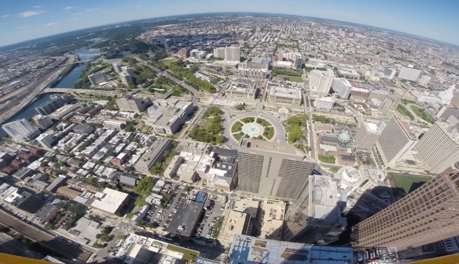 Check Out the View From the Top of the New Comcast Tower
