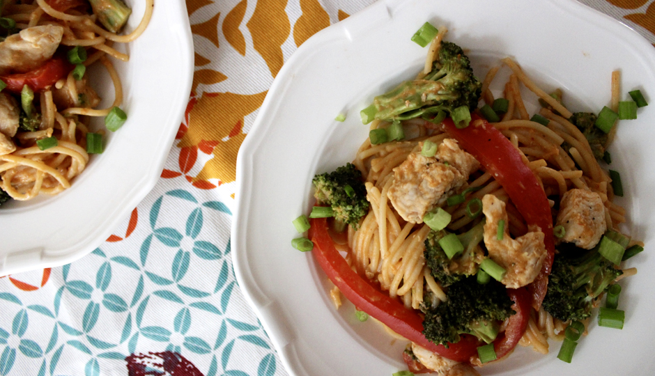 Healthy Recipe: Thai-Inspired Coconut Chicken with Pasta | Be Well Philly