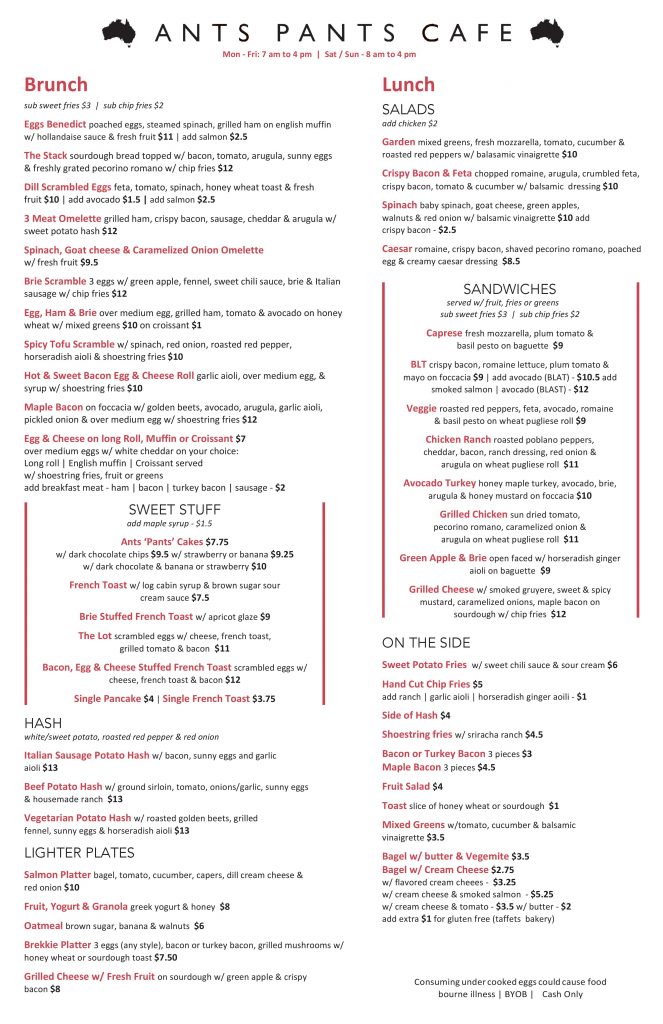 Ants Pants Café Is Now Open in Queen Village