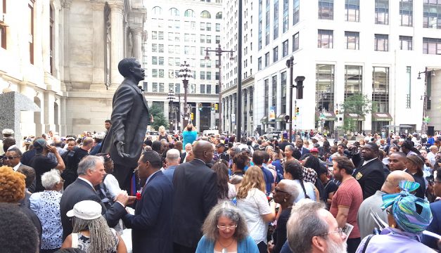 Octavius Catto Statue Unveiled Outside City Hall in Philadelphia