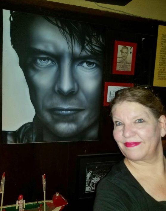 David Bowie Book Features Doobies Bar Owner Patti Brett on the Cover