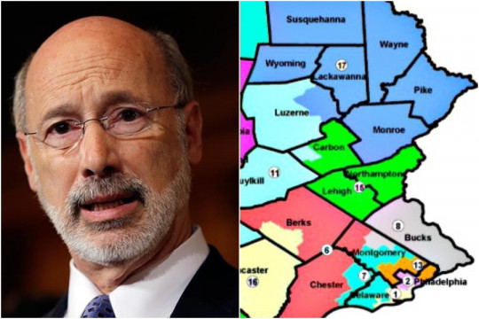 Gov. Wolf Rejects Republicans’ Proposed Congressional Map