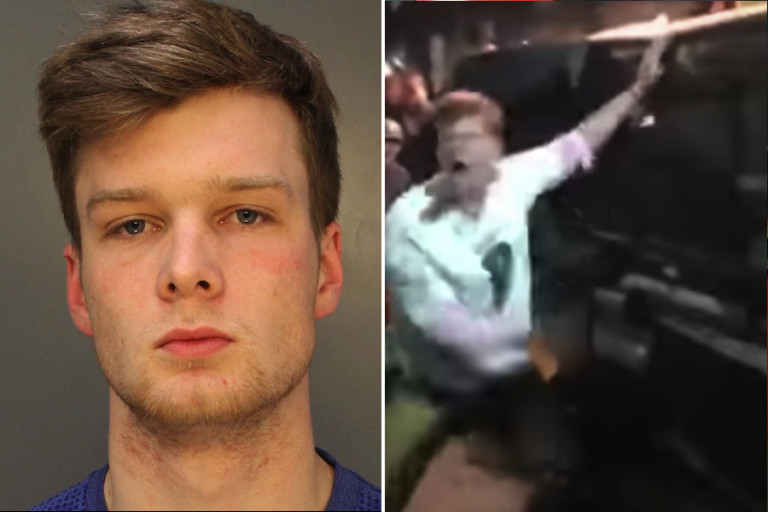 Main Line Guy Lands Sweet Deal in Post Super-Bowl Car Flip in Philly