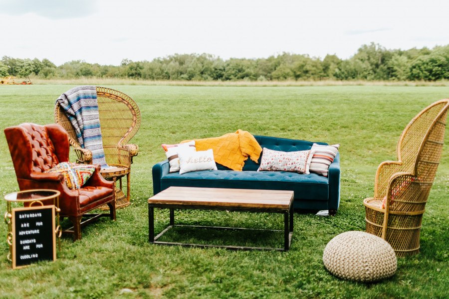 A Rustic-Chic Summer Camp-Inspired Wedding in Pennsylvania