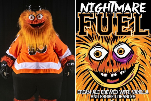 Gritty Gets a Beer Named After Him: Nightmare Fuel