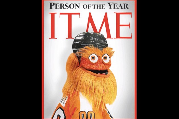 Gritty Nominated Himself for Person of the Year With a Gritty TIME Cover