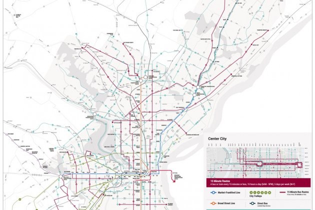 New Septa Map Prototypes Aim To Make Riders Rethink The System