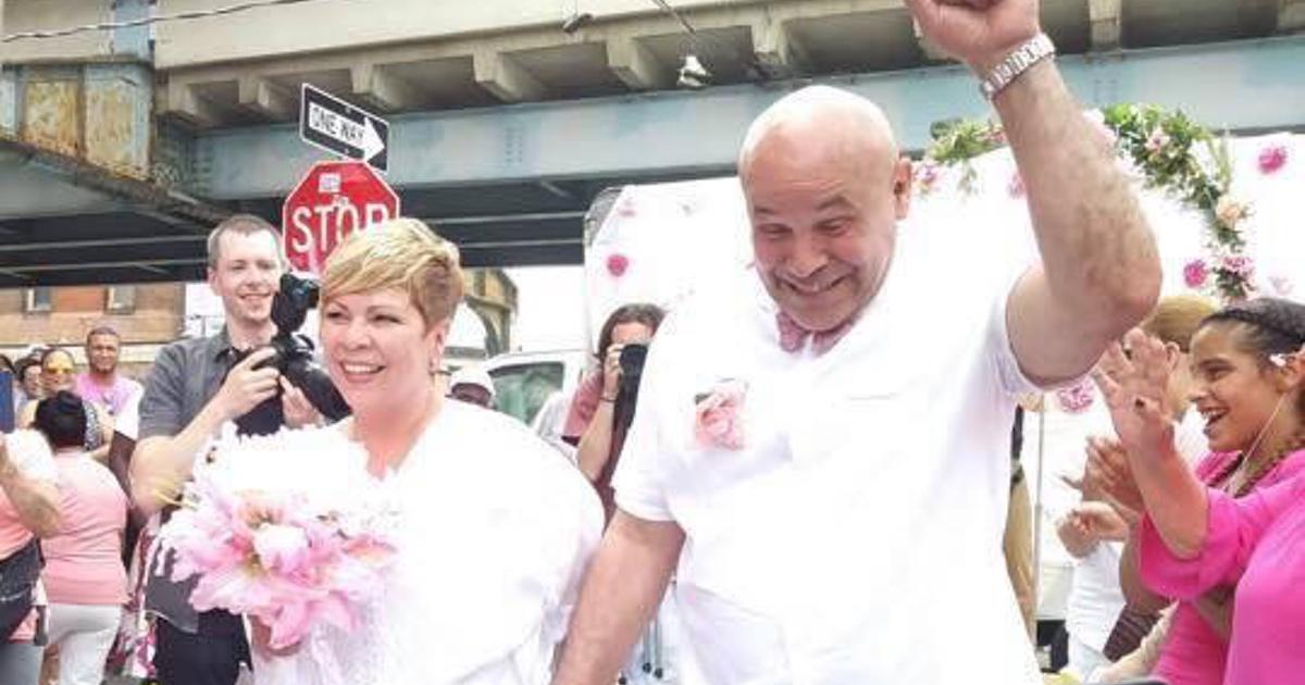 The Joyful Street Party Wedding of Two Opioid Crisis Workers