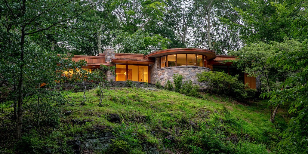 House for Sale Midcentury Modern Hilltop House in Carversville