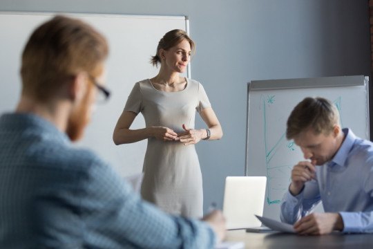 Here’s What I Did the Last Time a Male Coworker Talked Over Me at Work