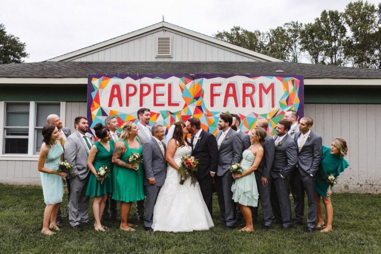 A Super-Fun Summer Camp Themed Wedding in Southern New Jersey