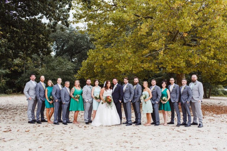 A Super-Fun Summer Camp Themed Wedding in Southern New Jersey