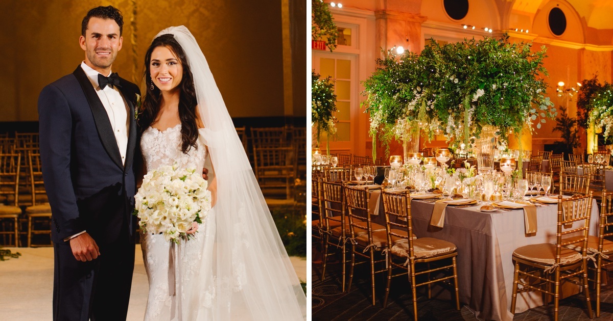 This Ritz-Carlton Wedding Legit Looks Like an Enchanted Forest