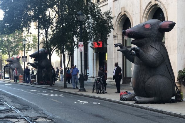 This Might Be the Biggest Scabby the Rat Contingent We’ve Ever Seen