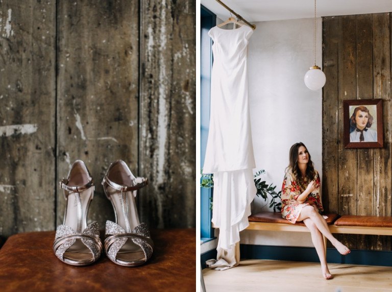 A Jewel-Tone Book-Themed Wedding at the Bok Building in South Philly