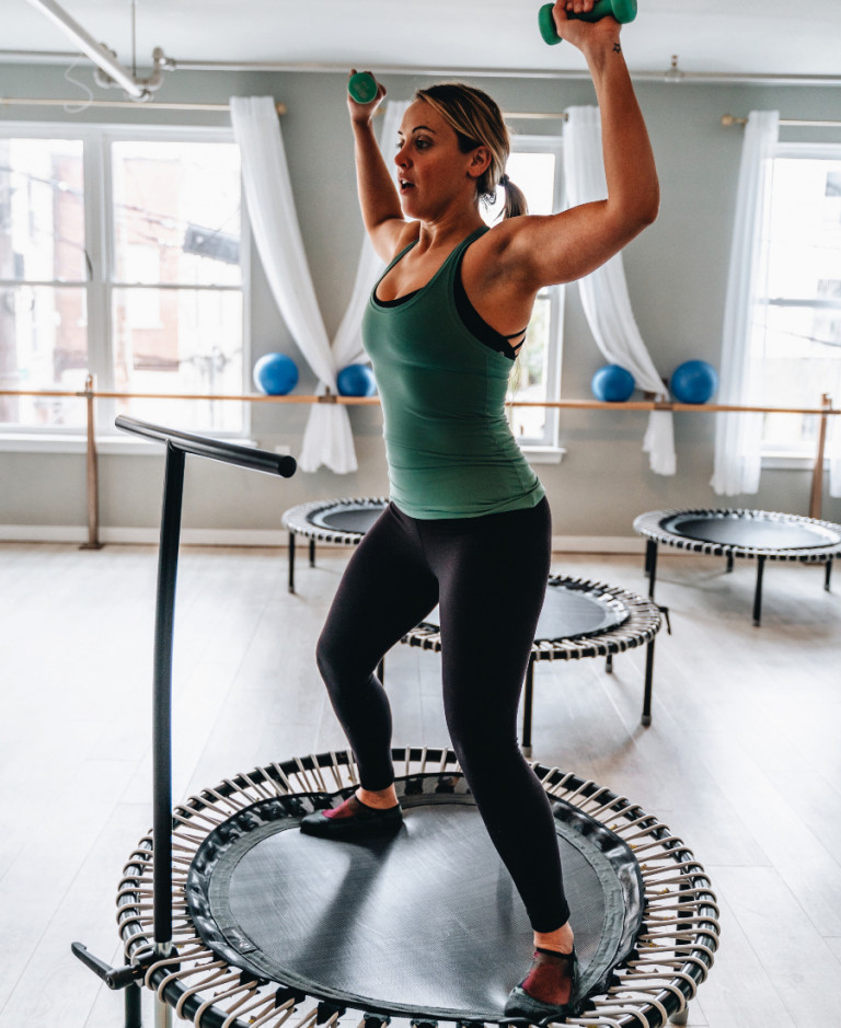 The Wall Fitness Brings Rebounding Workouts to Manayunk