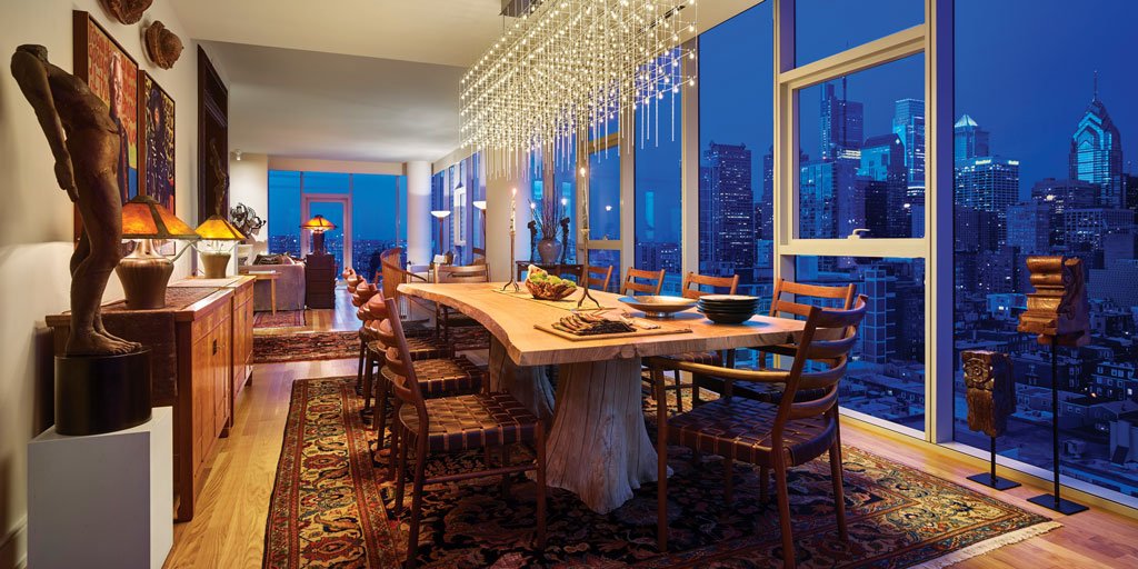 Hi Rise Condo Living Room Design
