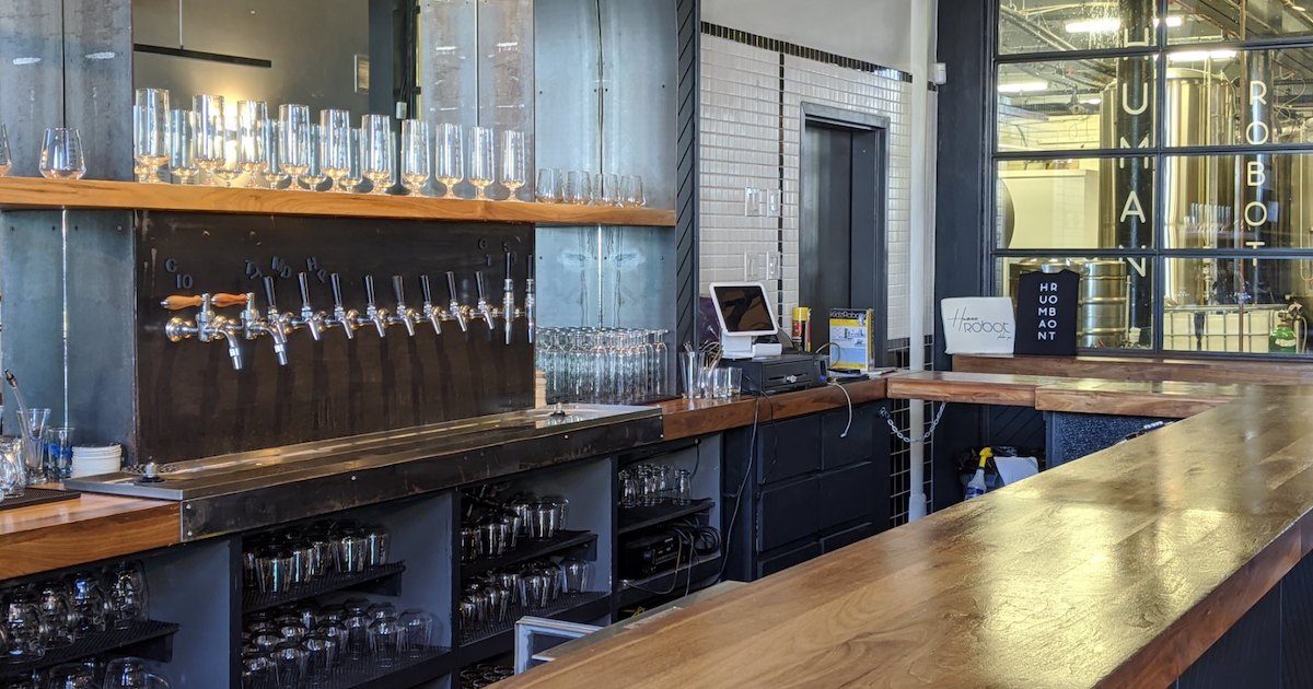 A New Brewery Opens With Two Styles of Beer: "Human" and "Robot"