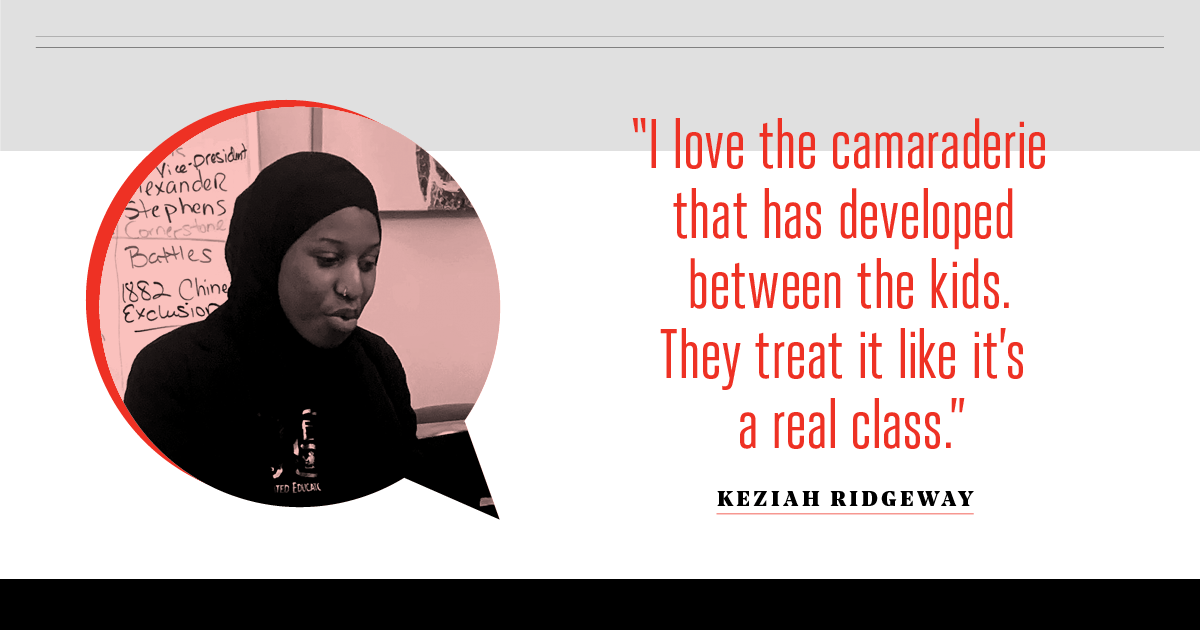 Teacher Keziah Ridgeway on Inspiring Kids During the Coronavirus Crisis