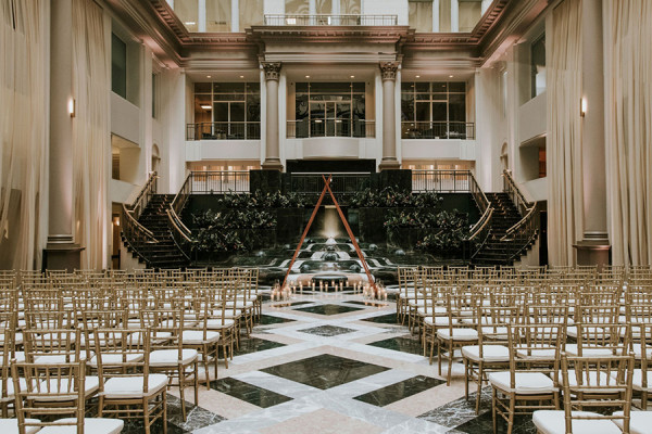 Wedding Venue Fee Waived at The Curtis Atrium for Front Line Workers