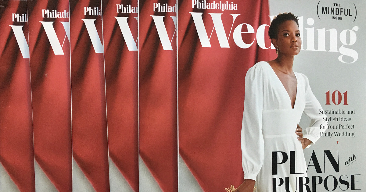 A Look at the Winter/Spring 2021 Issue of Philadelphia Wedding Magazine